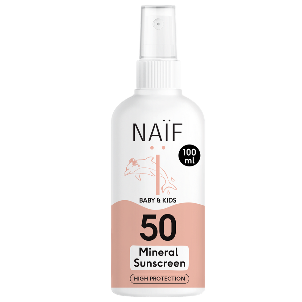 Naïf Minerale Zonnebrand Spray Baby & Kind SPF50 (100ml) – That's the ...